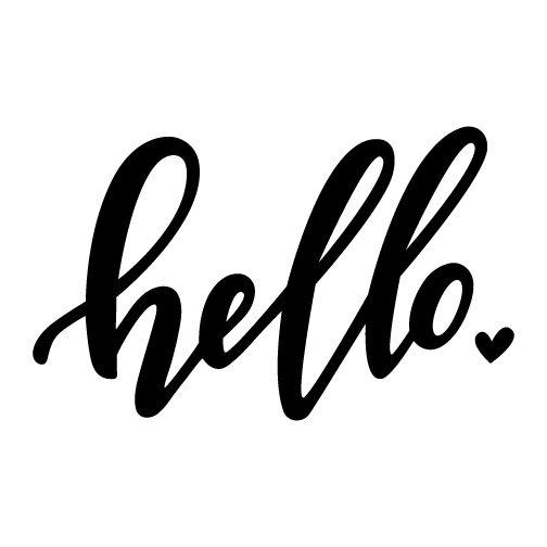 Hello Decal - Justine Ma