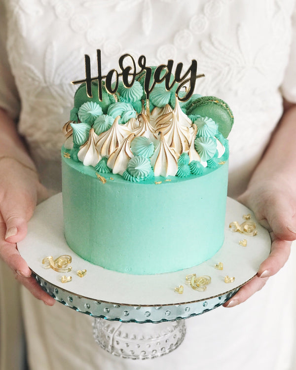 Hooray Cake Topper - Justine Ma